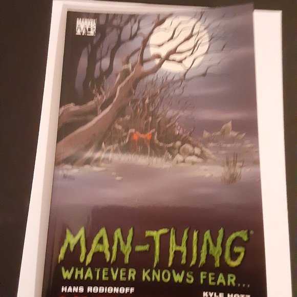 Marvel | Accessories | Manthing Whoever Knows Fear Ist Print Includes ...